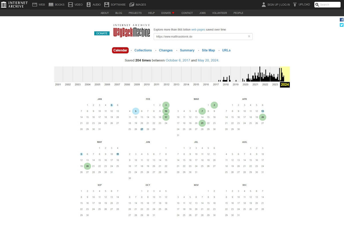 Wayback Machine - Das Archiv des Internets